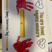 Preschool First Day Handprint Craft, Back to School Handprint Art ...