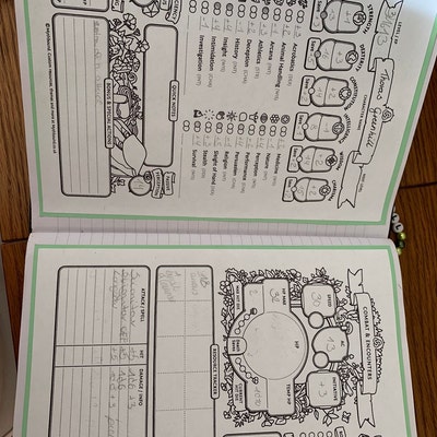 Dnd 5e Campaign Diary: Taste of Adventure Character Journal PDF ...