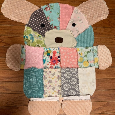 PDF Pattern for Puppy Shaped Rag Quilt-baby Quilt. - Etsy