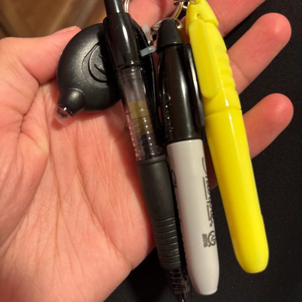 Mini Pen Set Nursing Badge Reel Accessory Er Nurse Badge Reel Medical ...