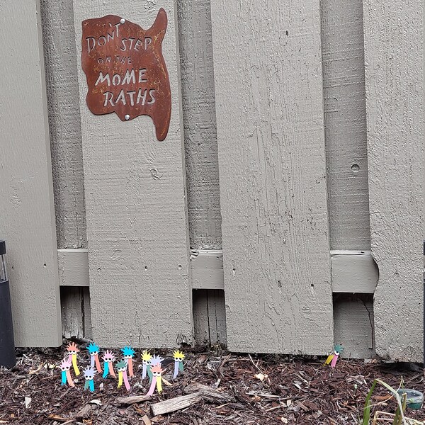 Don't Step on the Mome Raths Wall Sign Alice in Wonderland - Free ...