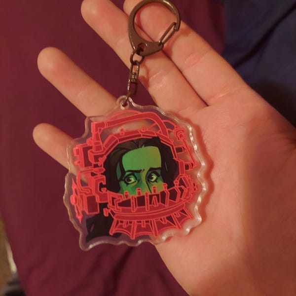 Saw Amanda Young Keychain - Etsy