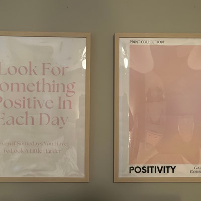 Light Blue Poster Set of 3, Minimalist Sky Blue Aesthetic Room Decor ...