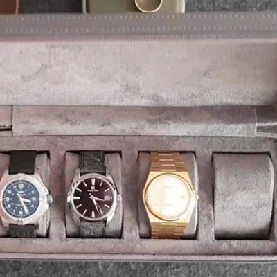 Personalized Leather Single Watch Box Custom Travel Watch - Etsy