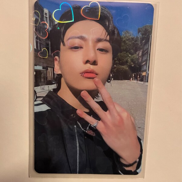 Jungkook Mnet Broadcast Photocard JK SNTY Photocard Jungkook Broadcast ...