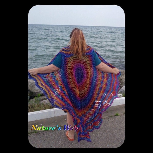Boho Vest Pattern - Crochet Bohemian Vest / Circle Vest / Bohemian Vest ...