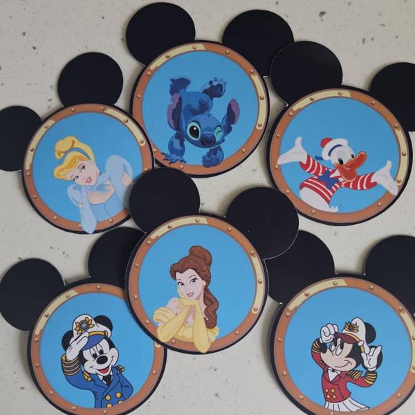 Stitch Burst Through Magnet, Disney Magnet, Stateroom Door Decoration ...