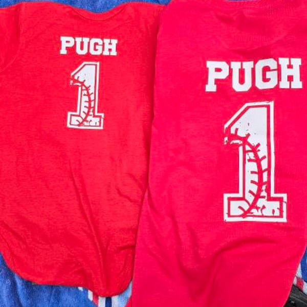 Custom Baseball Shirt Baseball Mom Dad Tee, Baseball Birthday Shirt ...
