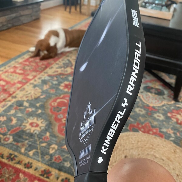 Custom Pickleball Paddle Label Edge Guard Decal Pickleball Paddle ...