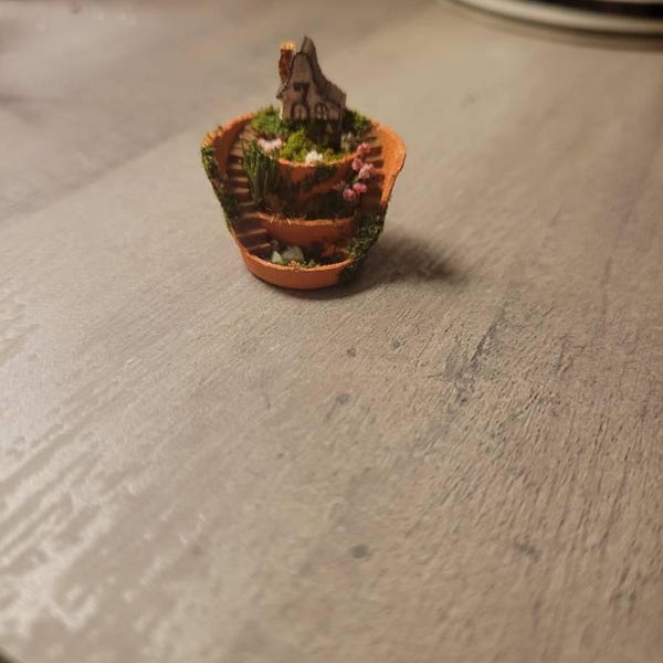 DIY KIT | Miniature Fairy Witch Desk | Dollhouse Apothecary Desk ...