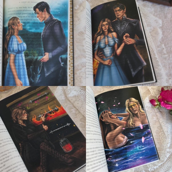 ACOTAR Starfall Page Overlays Mini Set From A Court of Mist and Fury by ...