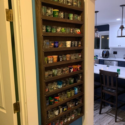 Mason Jar Storage Display Rack - Etsy