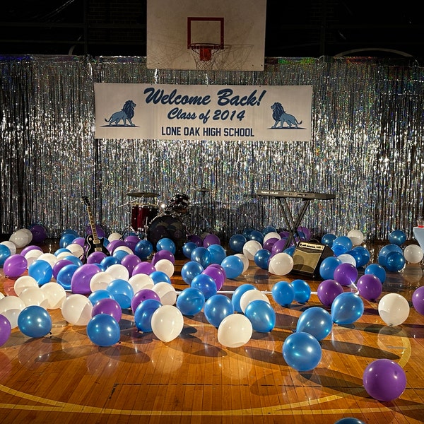 High School Reunion Banner, College Reunion, Class of 2001, Class of ...