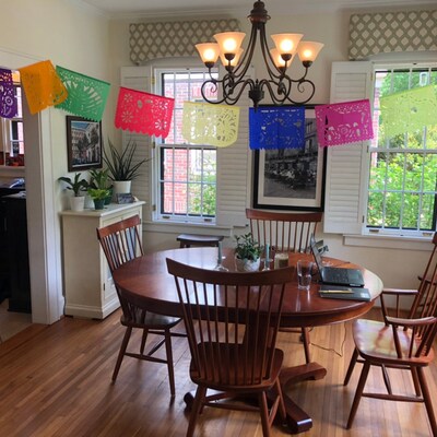 Cinco De Mayo Large Paper Mexican Banner 5 Pk Paper Picado Garland ...