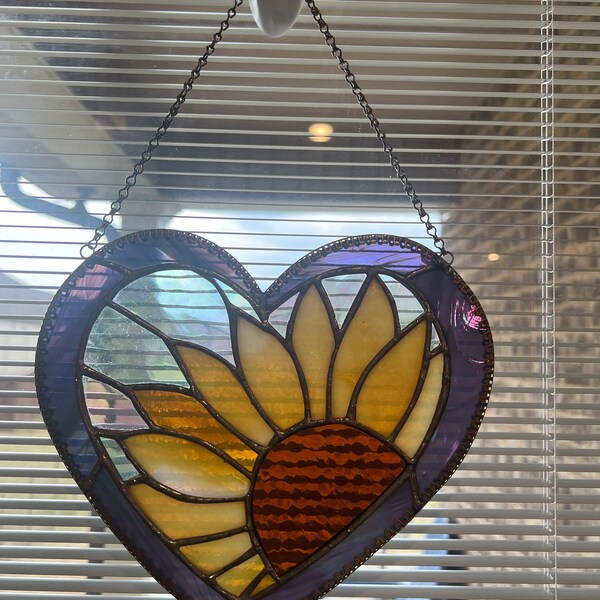 The Middle Finger in Stained Glass, Pink Glass With Purple Finger Nails ...