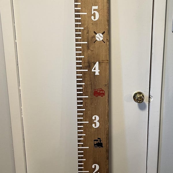 GROWTH CHART SVG, Growth Ruler Svg, Wall Ruler Svg, Growth Chart Ruler ...