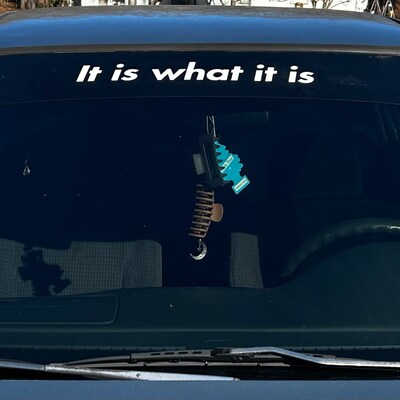 Off White Style Custom Text Vinyl Decal Window Personalized JDM ...