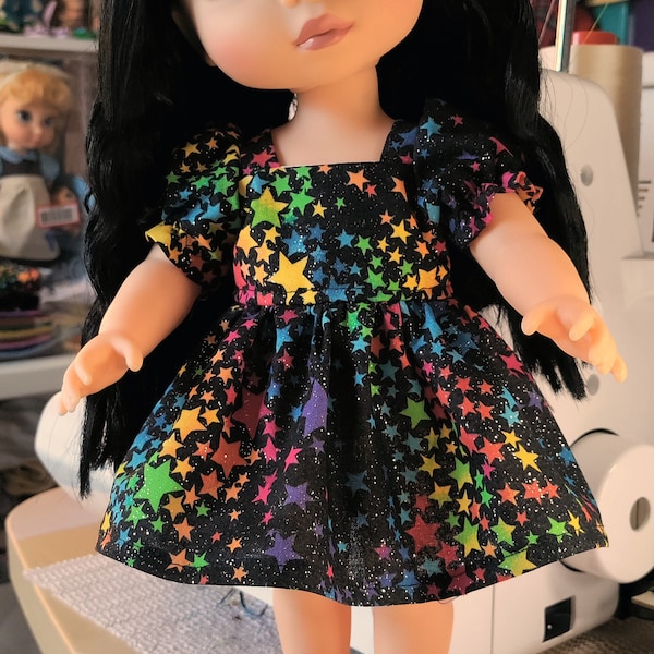 Bell Sleeve Dress Sewing Pattern For Baby Alive 12 Etsy