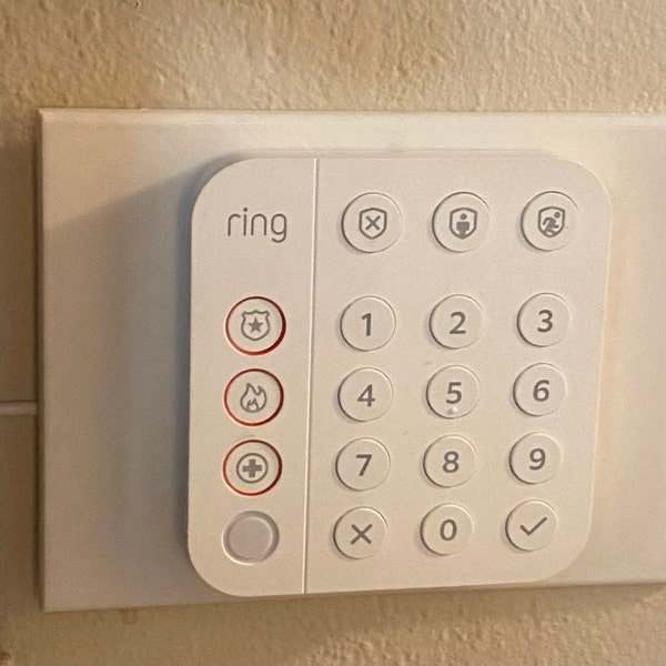 Extended V2 Wall Mount for Ring Alarm Keypad 3D Printed - Etsy