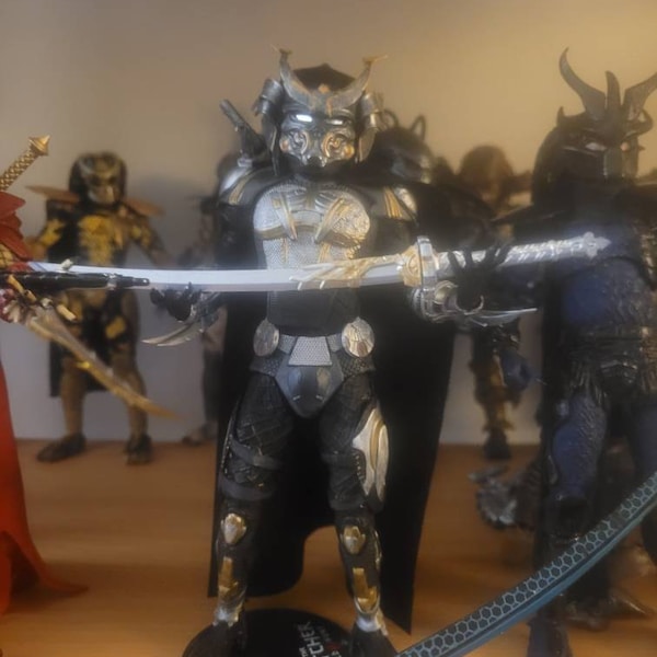 Custom Echo Predator Mask for 1/4 Neca Jungle Hunter/warrior Predators ...