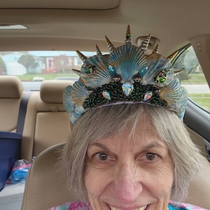 Tiara Pink Seashell Tiara Bridal Wedding Accessorie Mermaid - Etsy