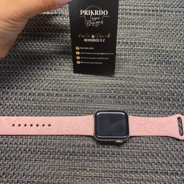 Dog Breed Engraved Watch Band Compatible for the "a" Smartwatch Dog ...