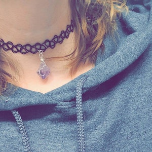 Gothic Style off the Shoulder Festival Rave Crochet Halter | Etsy