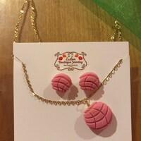 Concha, Concha Necklace, Pan Dulce Necklace, Pan Mexicano, Concha Party ...