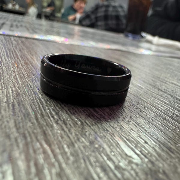 Personalized Promise Ring for Him Rings for Men Mens Promise Ring ...