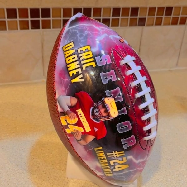 Custom Made Football - Personalized Football Gift, Customized Football ...