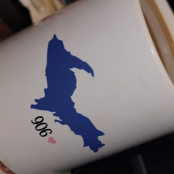 Yooper Decal Sticker | Upper Peninsula Car Decal, Yooper Bumper Sticker ...