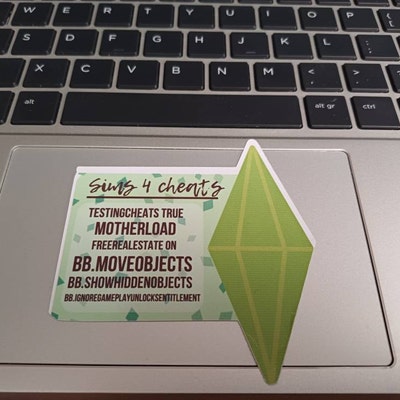 Sims 4 Cheat Sheet Sticker - Etsy