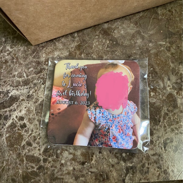 Birthday Magnets Party Favor Magnets Great Thank You Gifts for Your ...