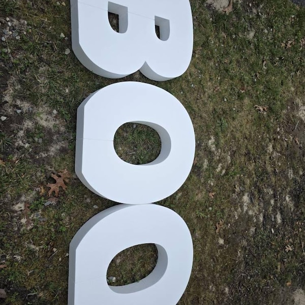 Giant Styrofoam Letters | Custom 3D Foam Names, Events - Etsy