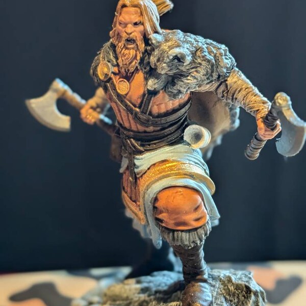 28mm Werewolf Brute Fighting - Etsy