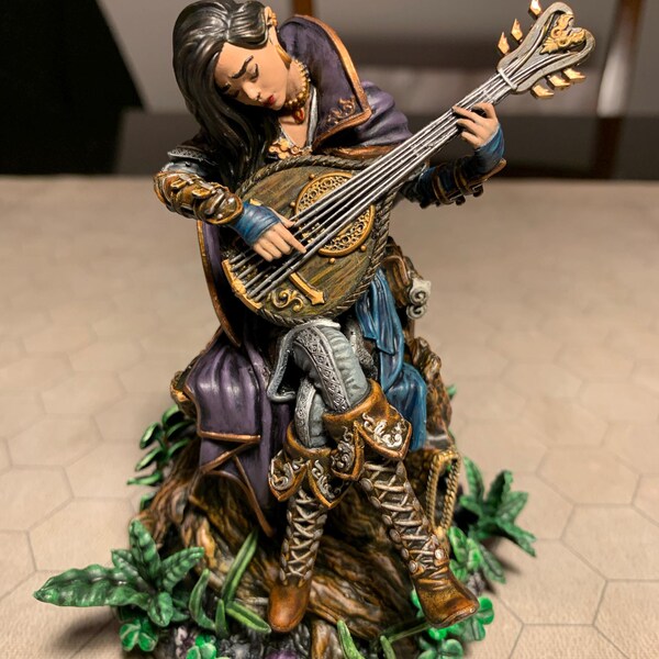 Elle the Musketeer 8K D&d/pathfinder 32mm 75mm 100mm Miniature RPG ...