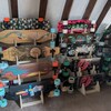 Inline / Roller Skate Rack. Holds 4 Pairs - Etsy