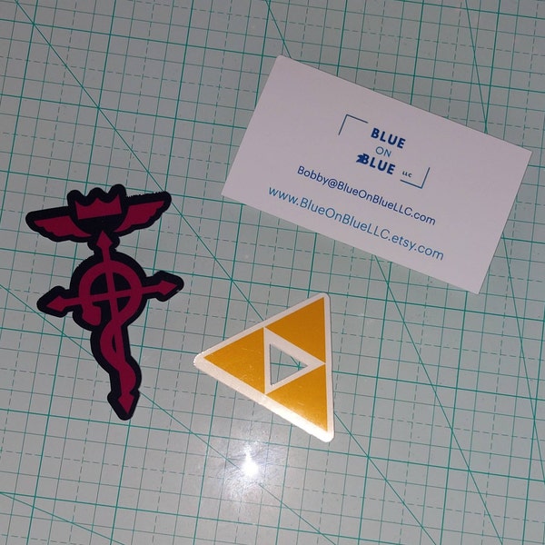 FMA Stickers - Vinyl Die-cut Stickers - Fullmetal Alchemist / Fullmetal ...