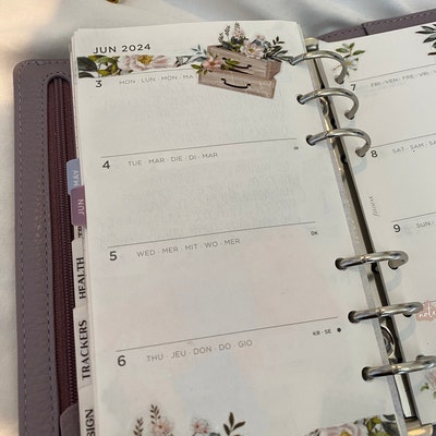 Floral Roses Printable Dashboard, Neutral Floral Printable Dashboard ...