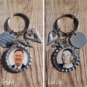 Photo Memorial Custom Memorial Memorial Keychain Memorial Gift ...