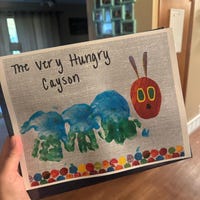 A-Z ABC Alphabet Handprint Craft Art Phonic Book / Baby Toddler Child ...