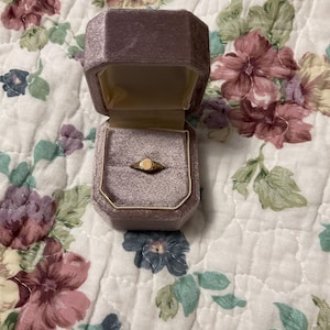 Luxury Antique Style Mini Ring Box, Victorian Style Jewelry Box ...