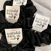 Printable Party Favor Tag for Hair Scrunchies, Personalized Scrunchie ...