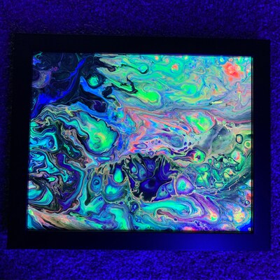 Glow in the Dark Floating Coral Shelf montipora Capricornis ,beach ...