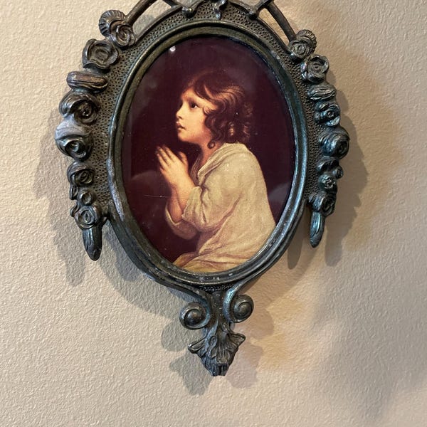 Antique Green Wood Divided Crate Cubbies Primitive Rustic Sorter ...