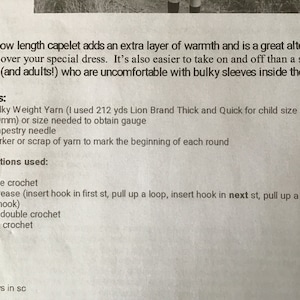 Snuggle up Sweater Crochet Pattern, Sizes Child 4, 6, 8, 10, Women's XS ...