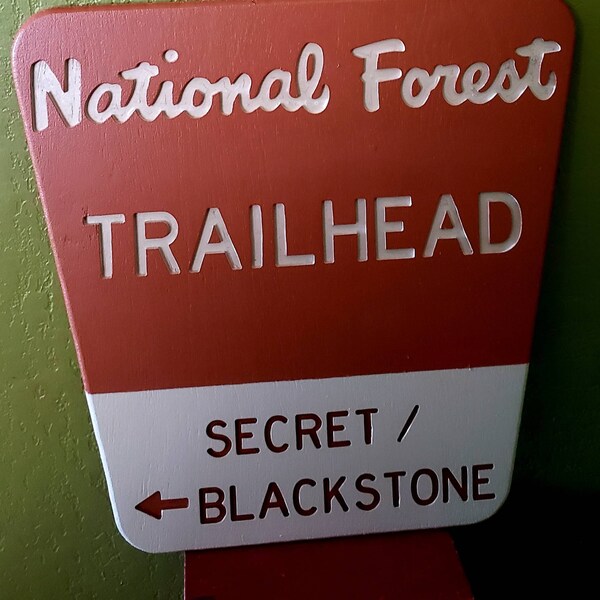 National Forest Access Sign Replicas (customizable) - Etsy