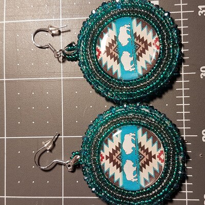 1/2 Inch Round Native American Designs Collage Sheet DIGITAL DOWNLOAD ...