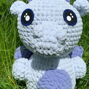 Dexter the Dragon Plushie Crochet Pattern - Etsy