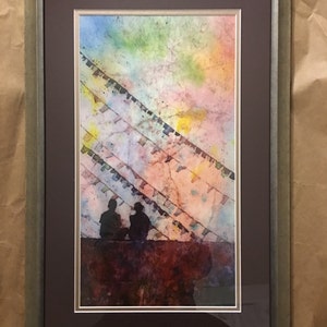 Peru Watercolor Painting Puno. People on Street in the City | Etsy